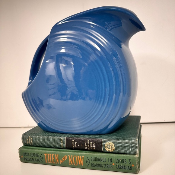 Fiesta | Dining | Vintage Fiesta Made In Usa Lapis Blue Ceramic Disc ...